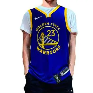 Nike Golden State Warriors Draymond Green Icon Edition Jersey - Blue