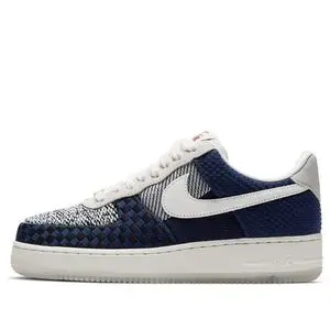 Nike Force 1 '07 Lv8 Sashiko Sneakers - Blue/white