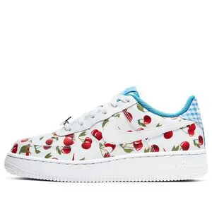 Nike Force 1 Low "cherry" Sneakers - White