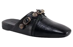 Balenciaga Cagole Mules - Black