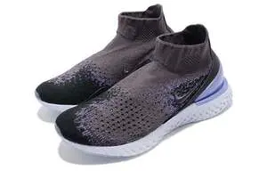 Nike Rise React Flyknit 'thunder Grey - Purple