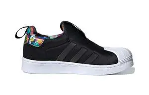 Adidas Superstar 360 J Slip-on Sneakers - Black