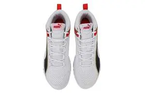 PUMA Rebound Future Evo Mid-top Sneakers - White/black/red