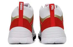 PUMA Rebound Future Evo Mid-top Sneakers - White/black/red