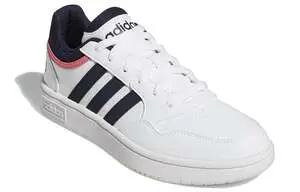 Adidas Hoops 3.0 Low Top Sneakers - White/black