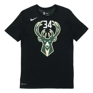Nike Milwaukee Bucks Giannis Antetokounmpo T-shirt - Black