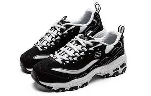 Sketchers D'lites Low-top Sneakers - Black/white