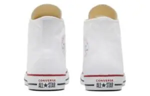 CONVERSE Chuck Taylor All Star White Canvas High Top - White/blue/red