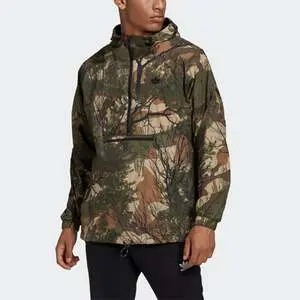 Adidas Originals Half-zip Hooded Pullover Jacket