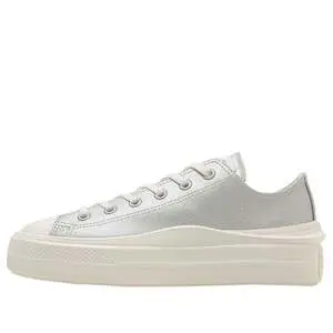 CONVERSE Chuck Taylor All Star Light Platform Sneakers - Silver/white