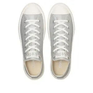 CONVERSE Chuck Taylor All Star Light Platform Sneakers - Silver/white