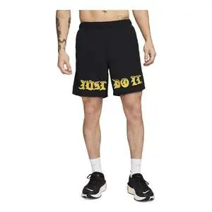 Nike Challenger Dri-fit Shorts - Black/gold