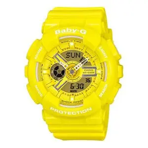 Casio Baby-g Analog-digital Watch - Yellow
