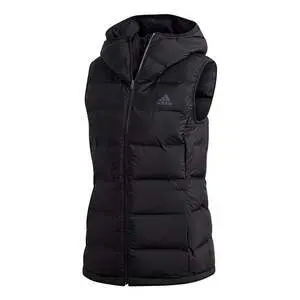 Adidas Padded Down Vest With Hood - Black