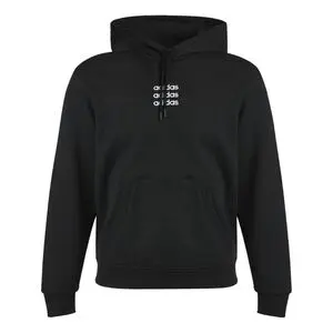 Adidas Neo Sports Printing Logo Hoodie - Black
