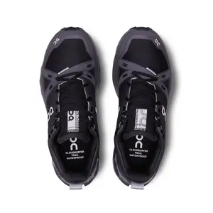 On Cloudsurfer Trail Waterproof Sneakers - Black