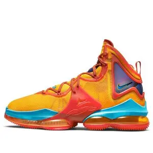 Nike Lebron 19 Ep "tune Squad" High Top Sneakers - Red/orange/yellow