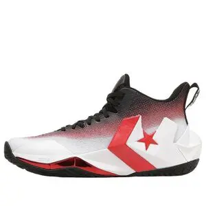 CONVERSE Cons Unaverage Mid Sneakers - White/red/black