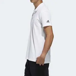 Adidas M Mh Bsc Polo Solid Color Casual Sports Short Sleeve Polo Shirt Asia Edition