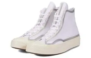 CONVERSE Chuck 70 Hi Metallic Tape Seam Sneakers - Black/brown