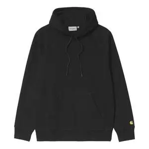 Carhartt Work In Progress Chase Fleece Hood Sweatshirt - Black