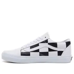 VANS Vans Old Skool Leather Check Low Top Sneakers Black/white