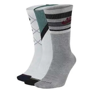 Nike Everyday Max Lightweight Mid-calf Skate Socks Set Of 3