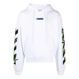 Off-White Logo Printing Solid Color Long Sleeves White - Multi-color