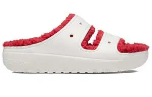 CROCS Classic Cozzzy Holiday Sweater Slides