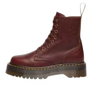 Dr. Martens Dr. Martens Jadon Soft Ambassador Platform Combat Boots Cashew