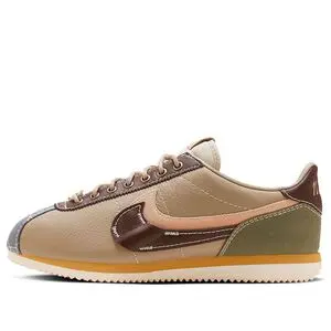 Nike Cortez Sashiko Sneakers - Tan/green/purple