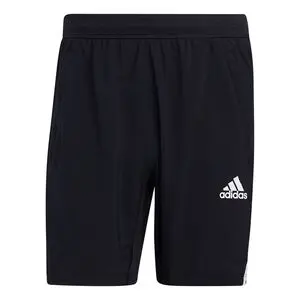 Adidas Aero 3-stripes Training Shorts - Black