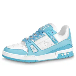 LOUIS VUITTON Trainers - White/blue