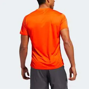 Adidas Own The Run Short Sleeve Training T-shirt - Orange
