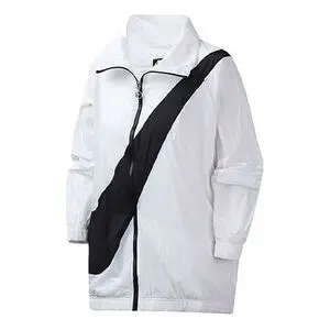 Nike Large Swoosh Zipper Windbreaker