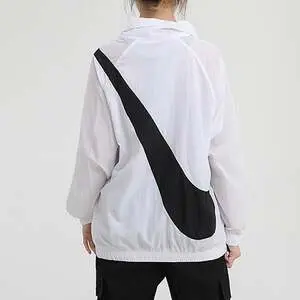 Nike Large Swoosh Zipper Windbreaker