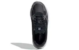Adidas Falcon Snakeskin Athletic Sneakers - Black