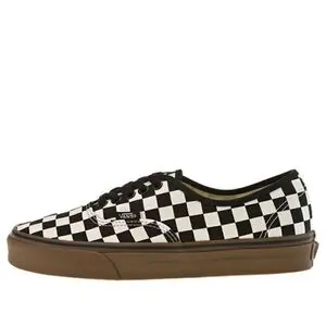 VANS Authentic Checkerboard Low Top Sneakers - Black