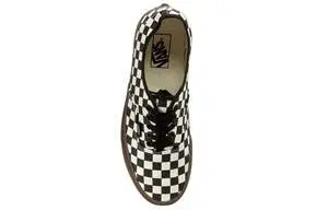 VANS Authentic Checkerboard Low Top Sneakers - Black