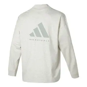 Adidas One Basketball Long Sleeve T-shirt - White