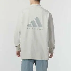 Adidas One Basketball Long Sleeve T-shirt - White