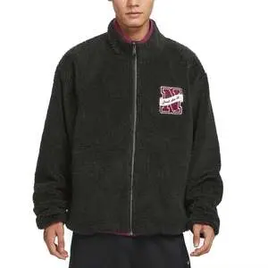 Nike Nsw Reversible Fleece Jacket - Black/red