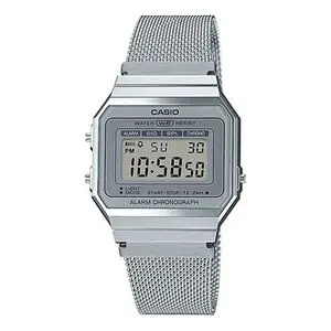 Casio Digital Sports Watch With Mesh Strap