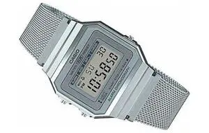 Casio Digital Sports Watch With Mesh Strap
