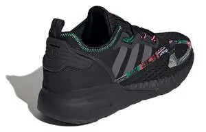 Adidas Originals Zx 2k Boost Sneakers - Black/green/gray