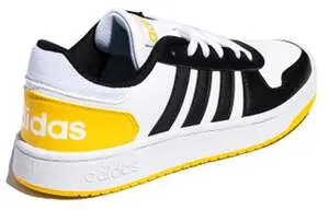 Adidas Hoops 2.0 Low Top Sneakers - Black/white/yellow