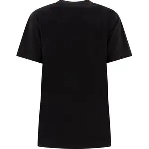 Burberry 26 Check Label Cotton T-shirt - Black