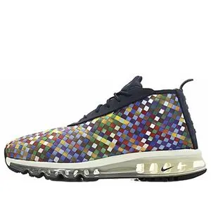 Nike Max Woven Boot Se Low Top Sneakers - Black/black