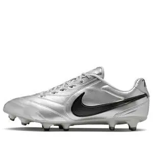 Nike Tiempo Ligera Pro Fg Football Boots - Metallic Silver/black