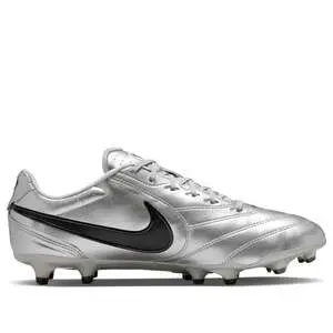 Nike Tiempo Ligera Pro Fg Football Boots - Metallic Silver/black